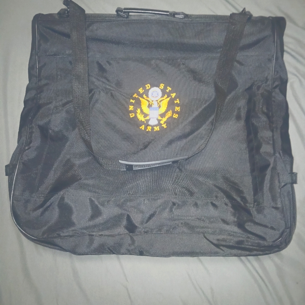 Us Army Hanging Portable Uniform Bag. - Gem